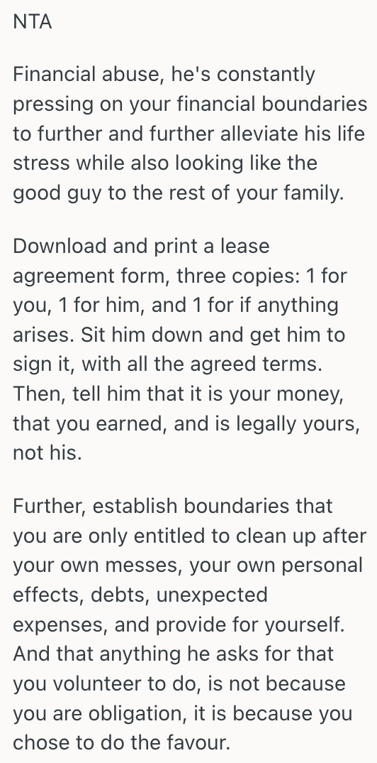 Seventeen-year-old girl moved in with her dad and got her first job ...