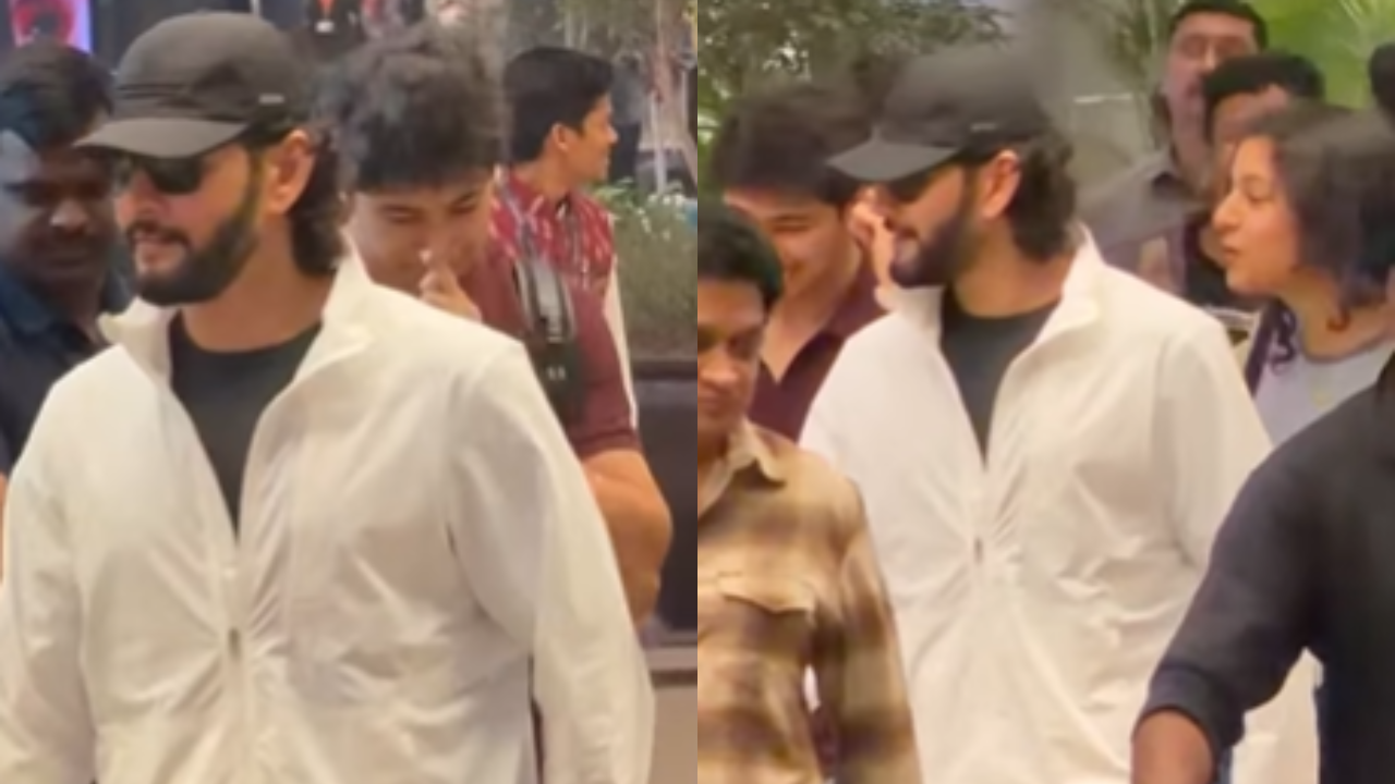 ‘Varanasi’ star Mahesh Babu returns to Hyderabad with family after New ...