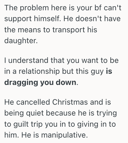 Girlfriend was helping her boyfriend visit her daughter, but she had ...