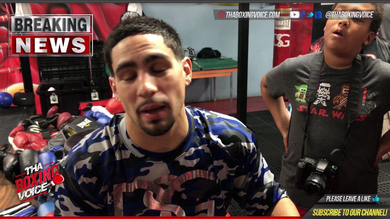Danny Garcia's reaction to Terence Crawford vs. John Molina Jr hypocrisy