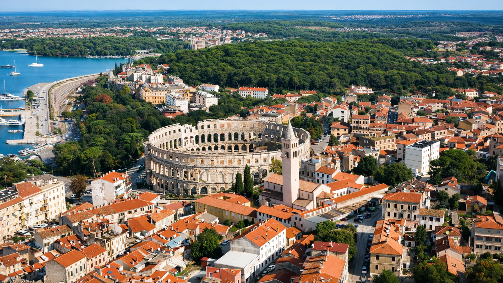 The Roman Colosseum of Croatia