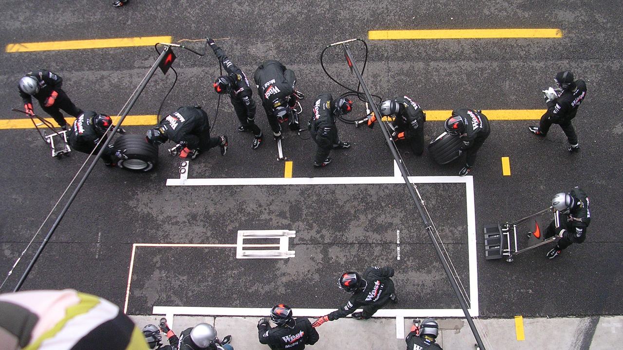 How F1 pit stops became the fastest choreography in sports