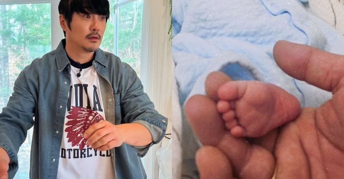 KCM, 인큐베이터 퇴원한 셋째 품에 안고 감격 "그저 감사한 마음" [RE:스타]