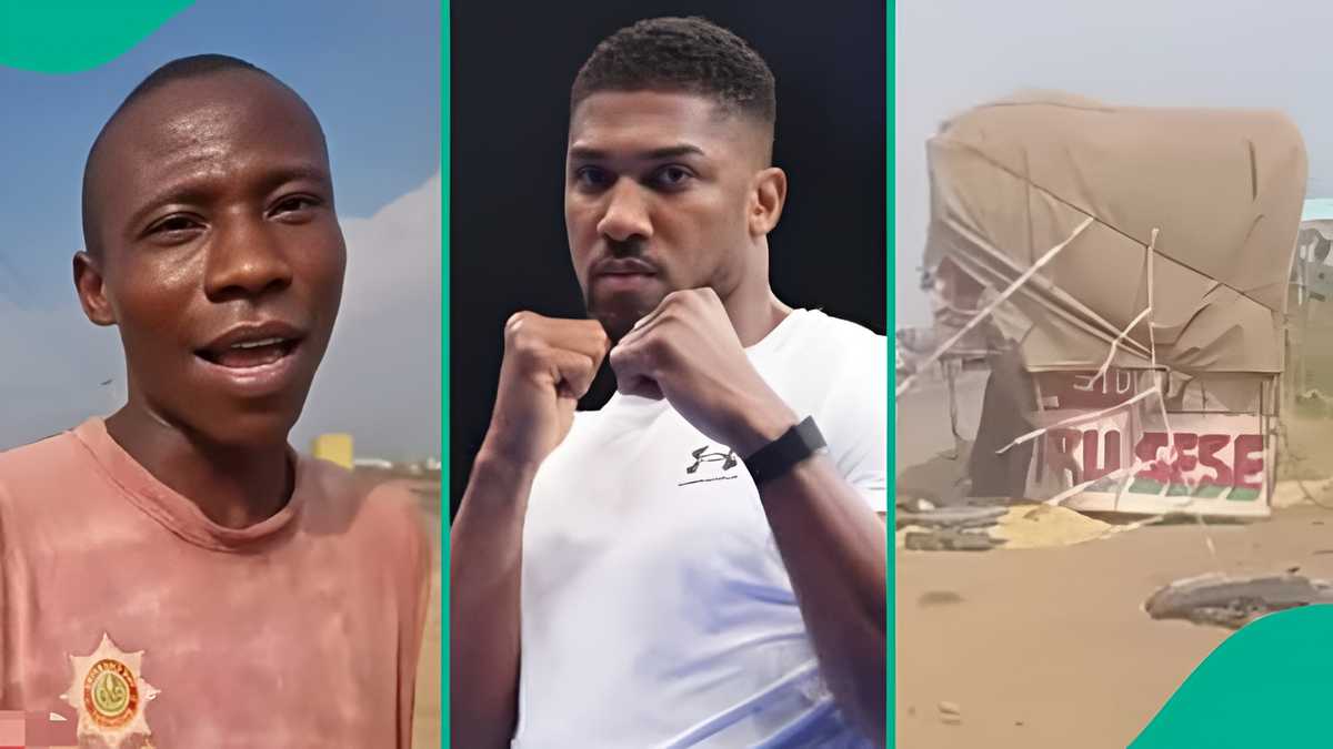 Eyewitness identifies what was inside truck that Anthony Joshua’s car ...