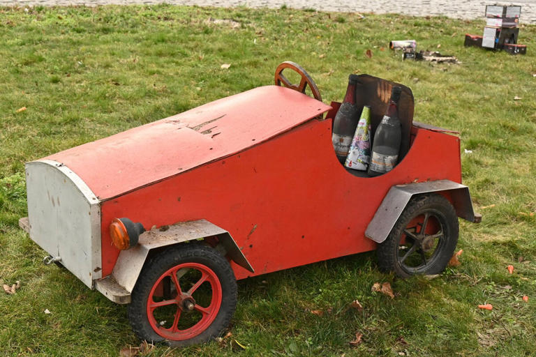 Wird die Gestaltung bleiben? Probstheidaer schmücken ihre Kreisverkehre