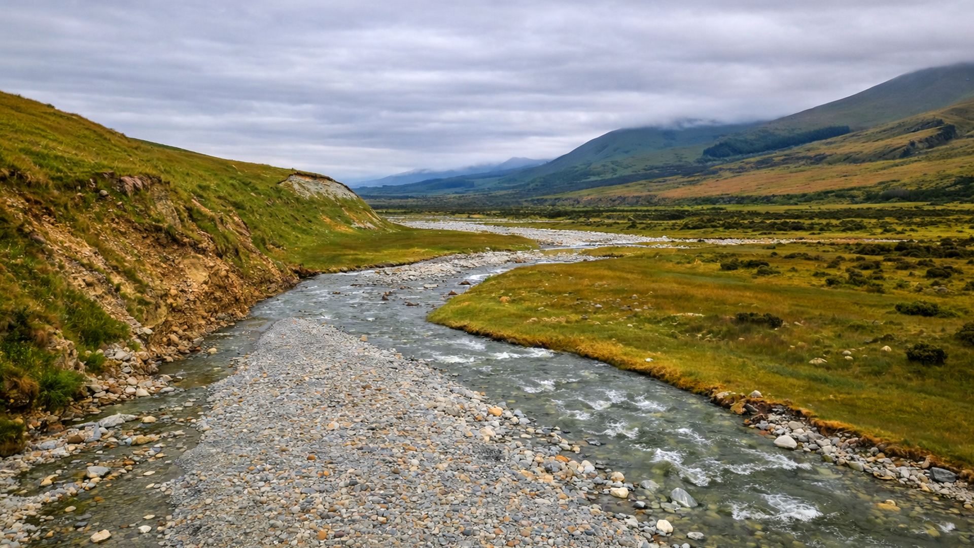 Ahuriri Valley’s rivers and mountains in perfect harmony