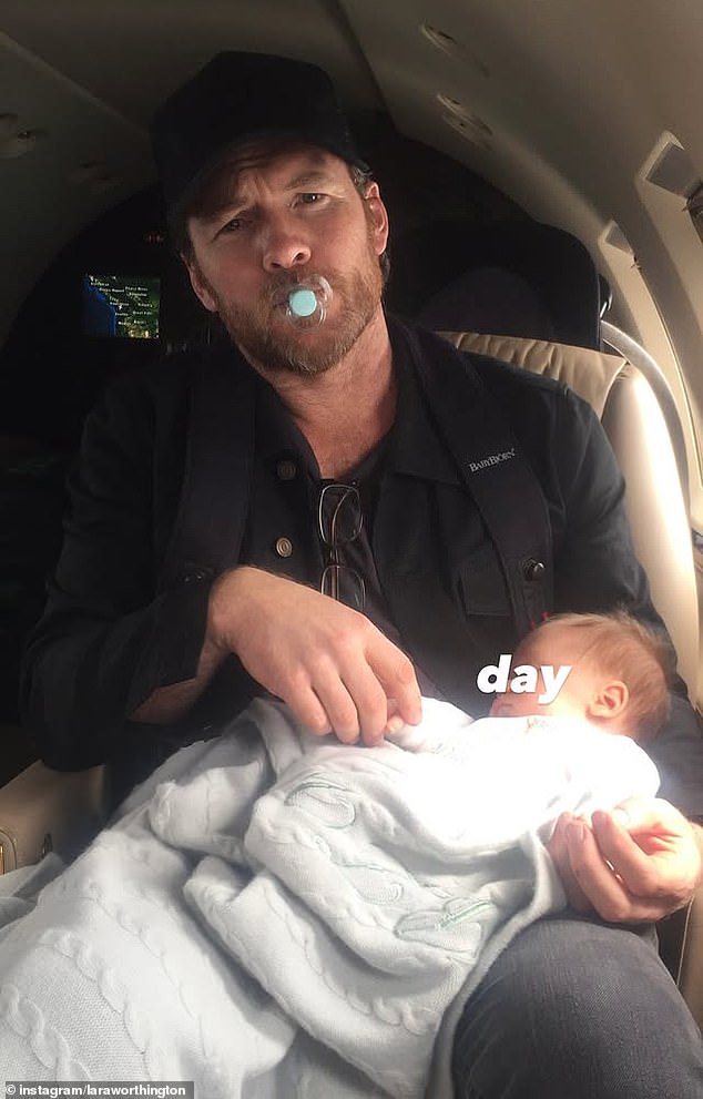 Sam Worthington offers rare insight into life with his young children ...