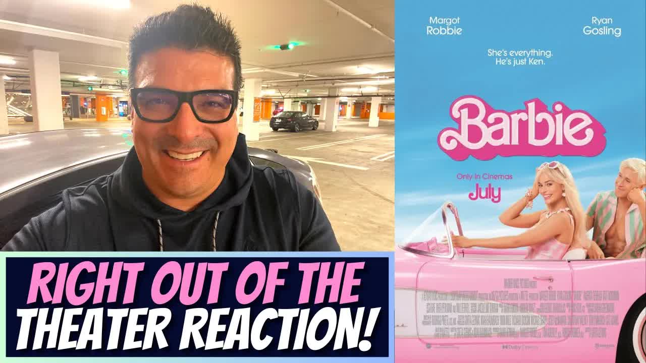 Barbie the movie (2023) - Right out of theater reaction! | Margot ...