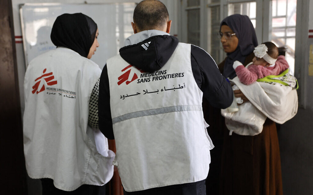 Doctors Without Borders official: We will keep operating in Gaza 'as ...