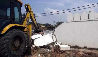 Major action against illegal occupations in Sambhal district