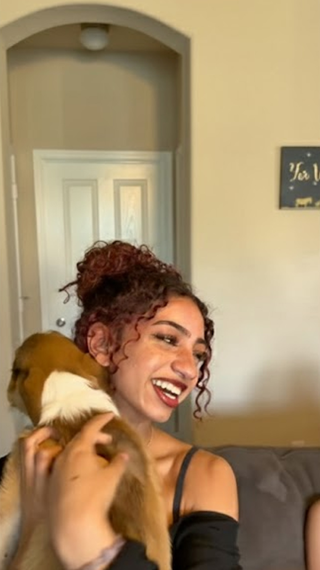 I surprised my friend with her dream puppy