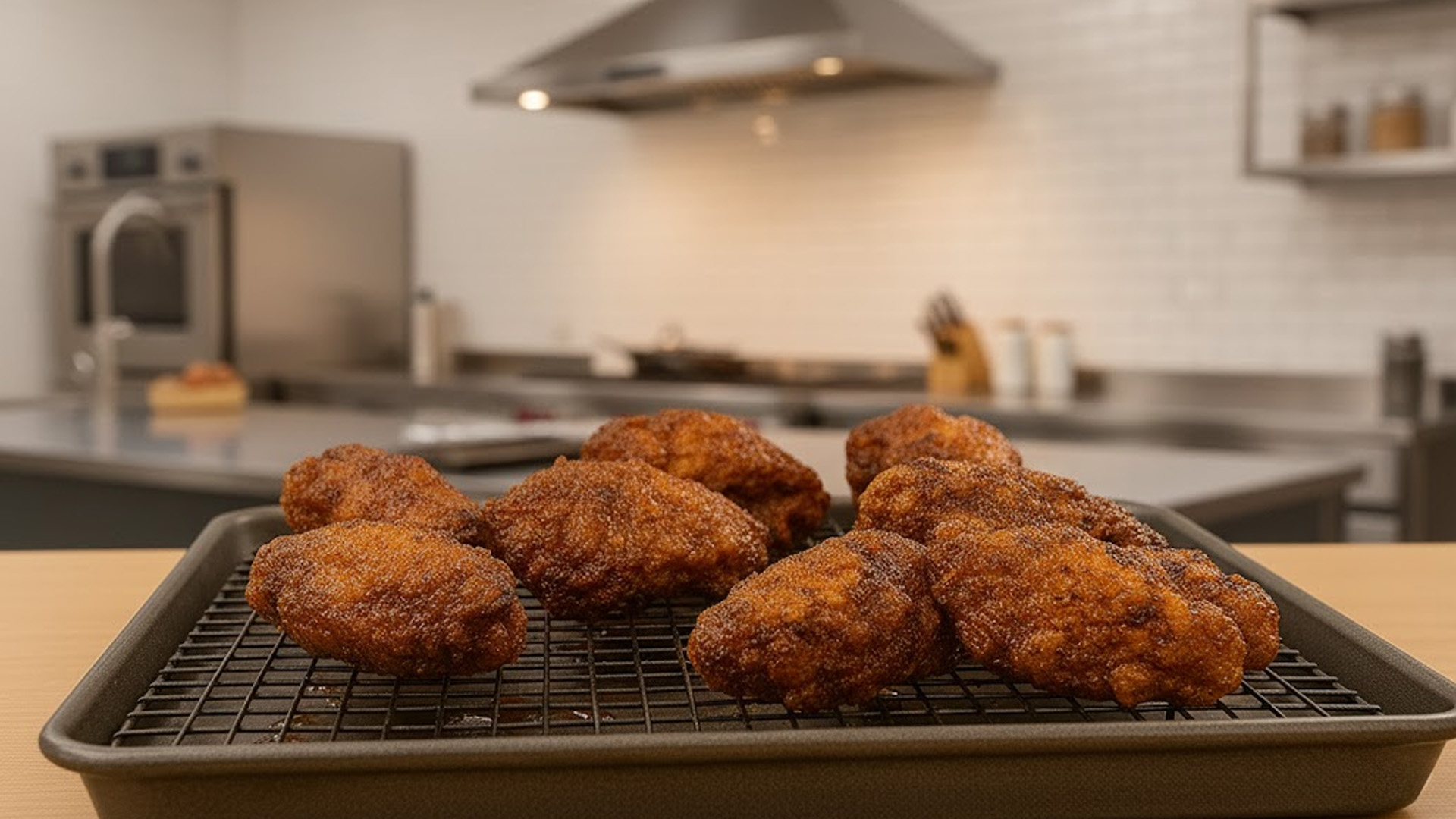 How to make crispy fried chicken wings