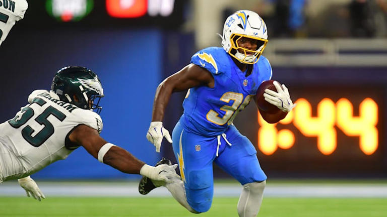 Will Kimani Vidal, Omarion Hampton play today? Injury buzz on Chargers ...