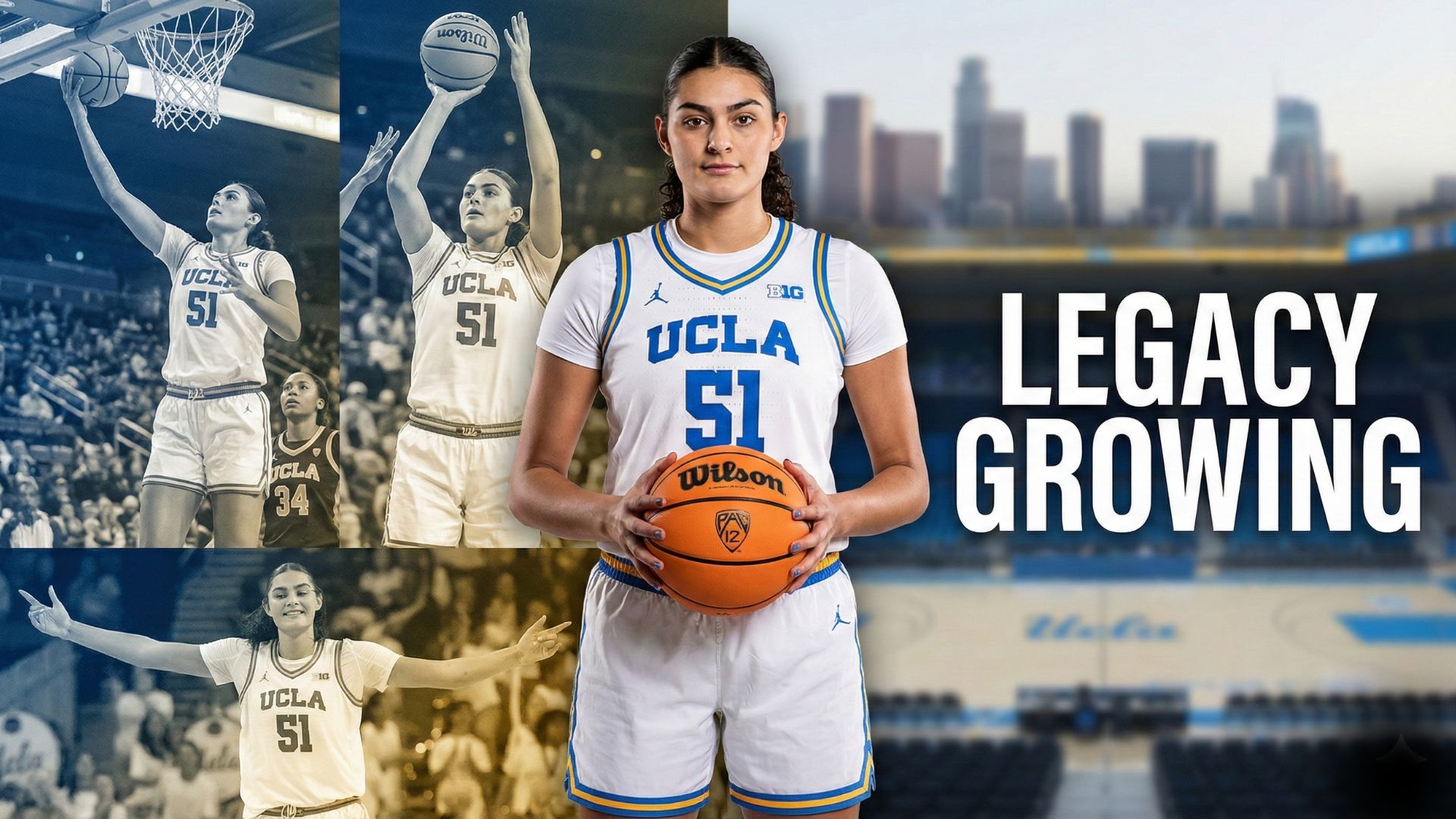 Lauren Betts hits a major milestone in blue & gold