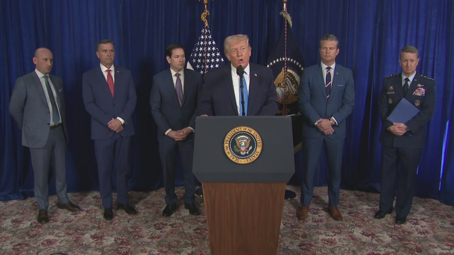 Trump says National Guard reduced crime in Chicago during press ...