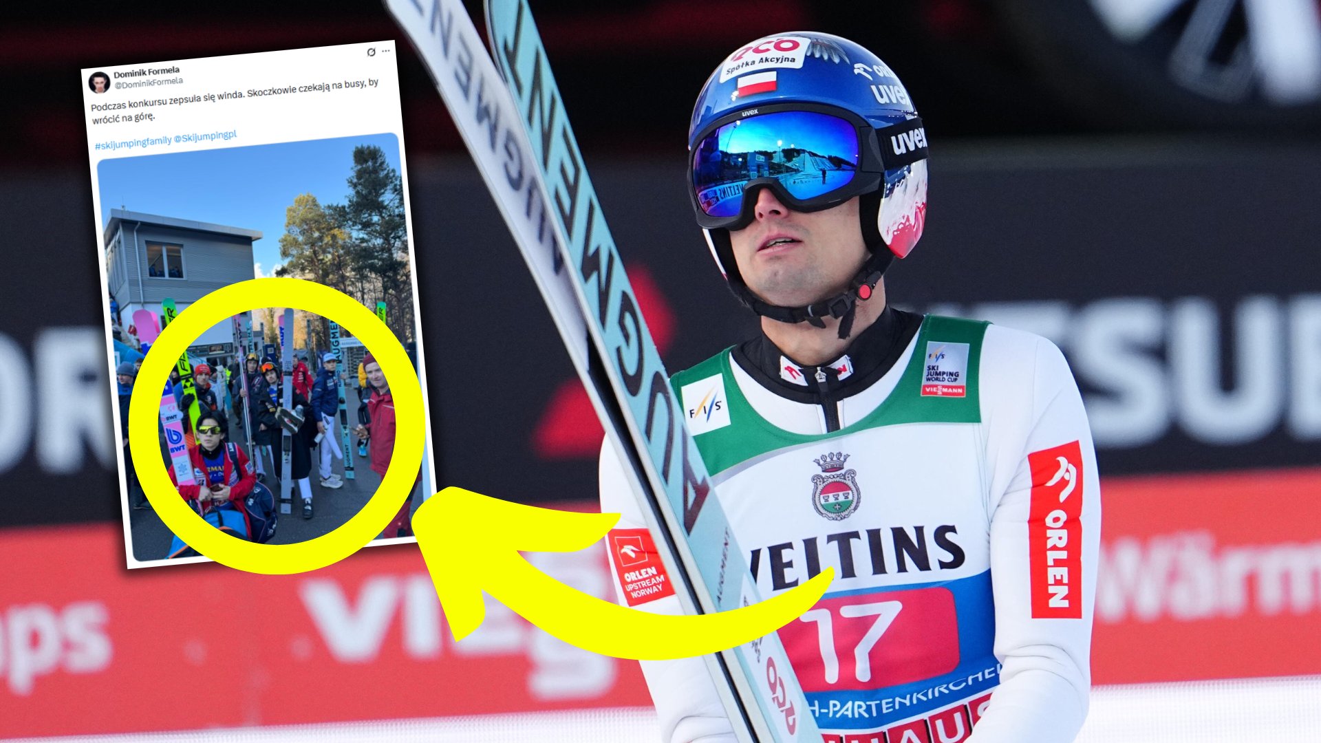 Polak utknął! Szok podczas TCS w Innsbrucku. Aż ciężko w to uwierzyć