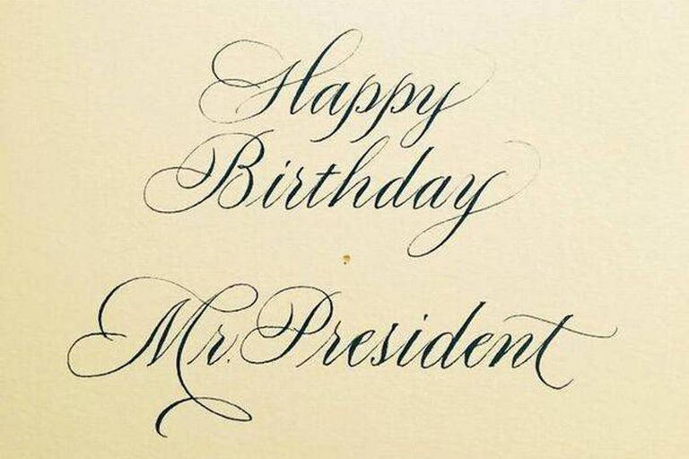 Sinister Melania Trump theory emerges as her birthday card to Donald ...