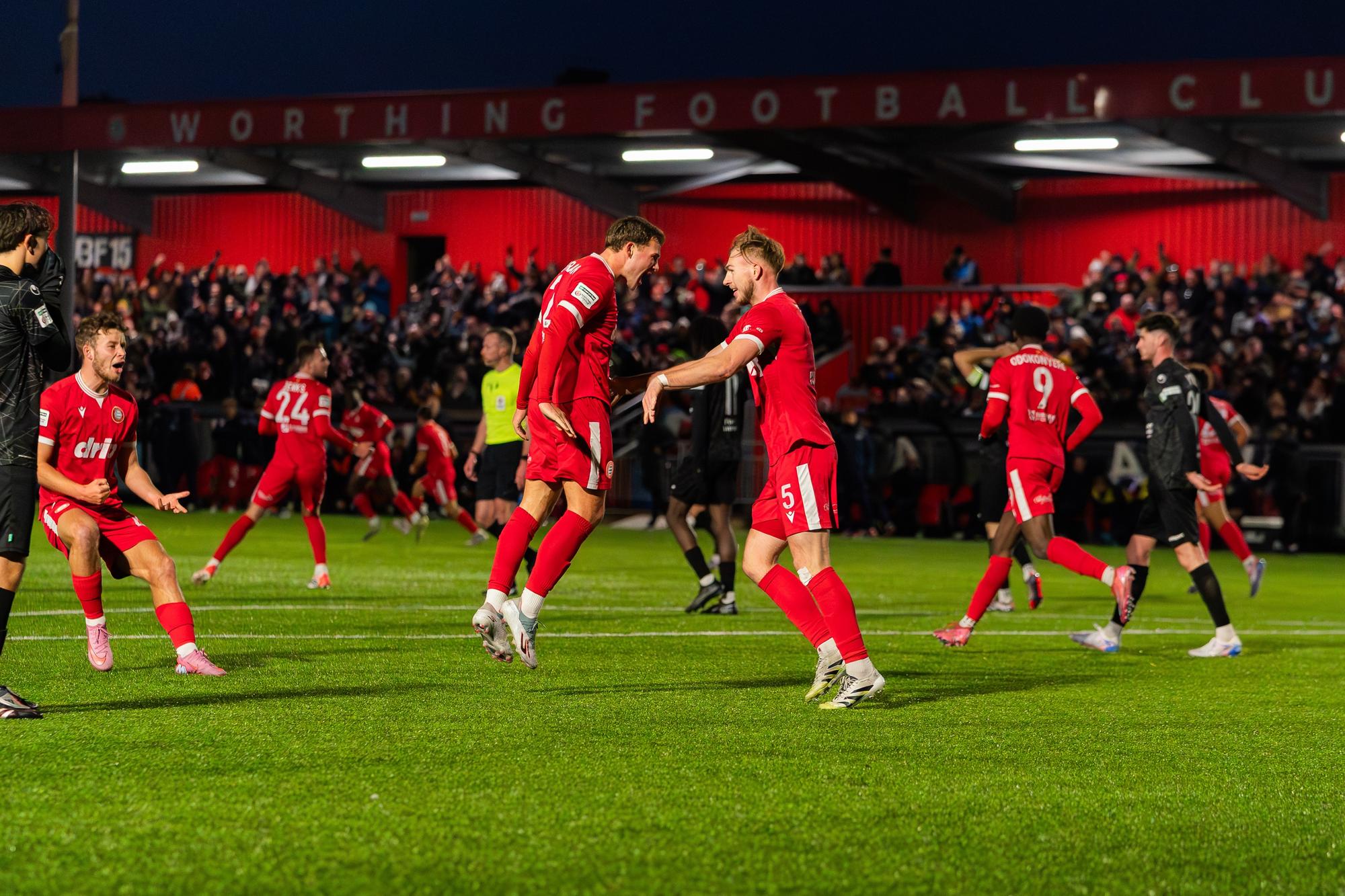 Gallery: Worthing salvage point with late fightback v Chippenham