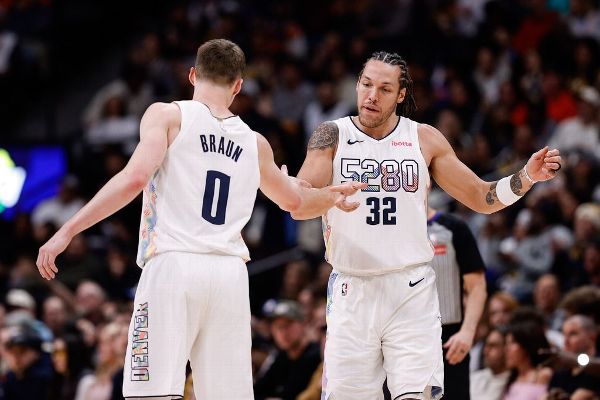 Depleted Nuggets get Christian Braun, Aaron Gordon back vs. Nets