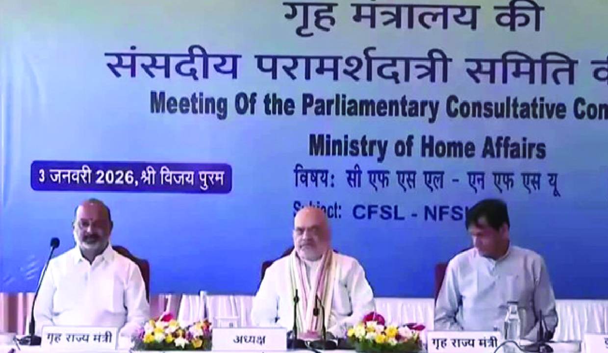 Amit Shah chairs Parliamentary Consultative Committee meeting of MHA in ...