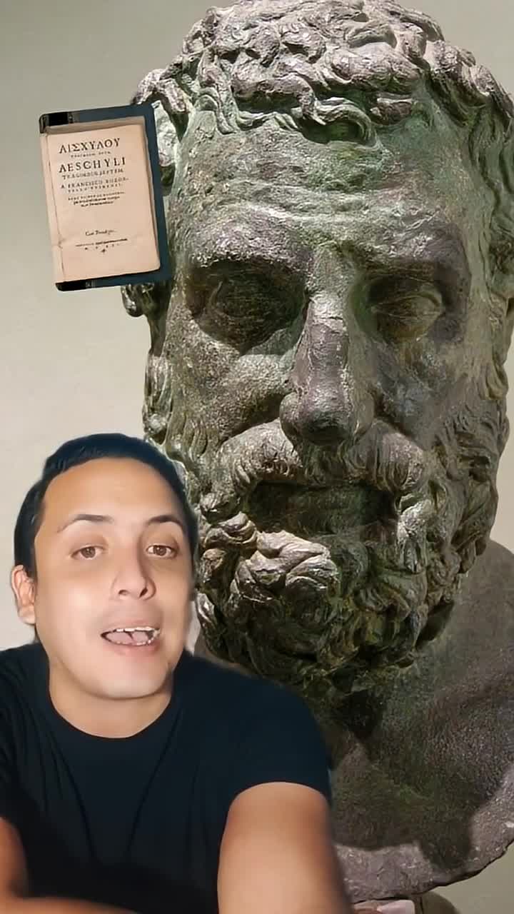 La profecía sobre la muerte de Esquilo. #historia #nescritor # ...