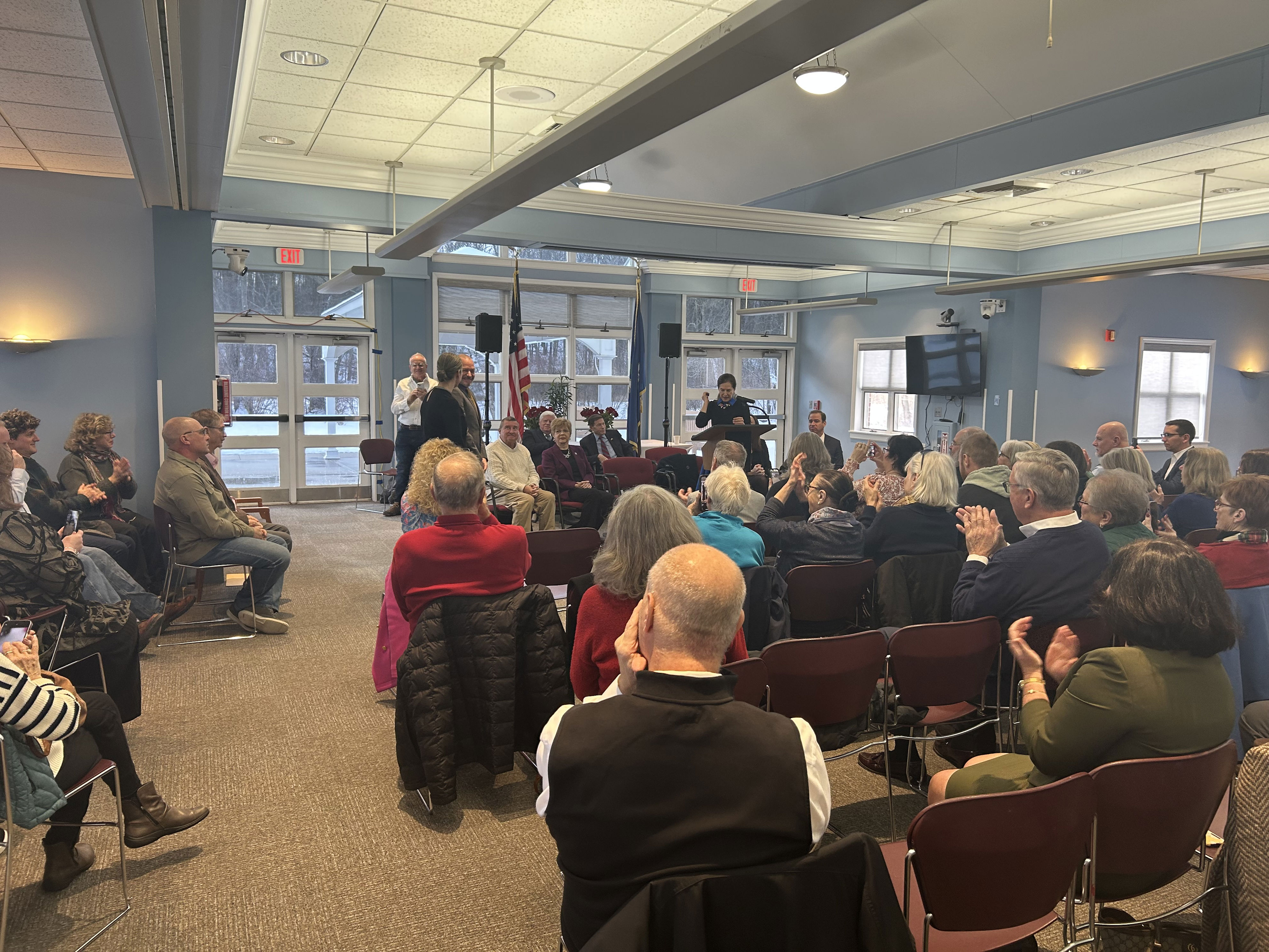 East Granby Democratic first selectman sworn in after flipping seat in ...