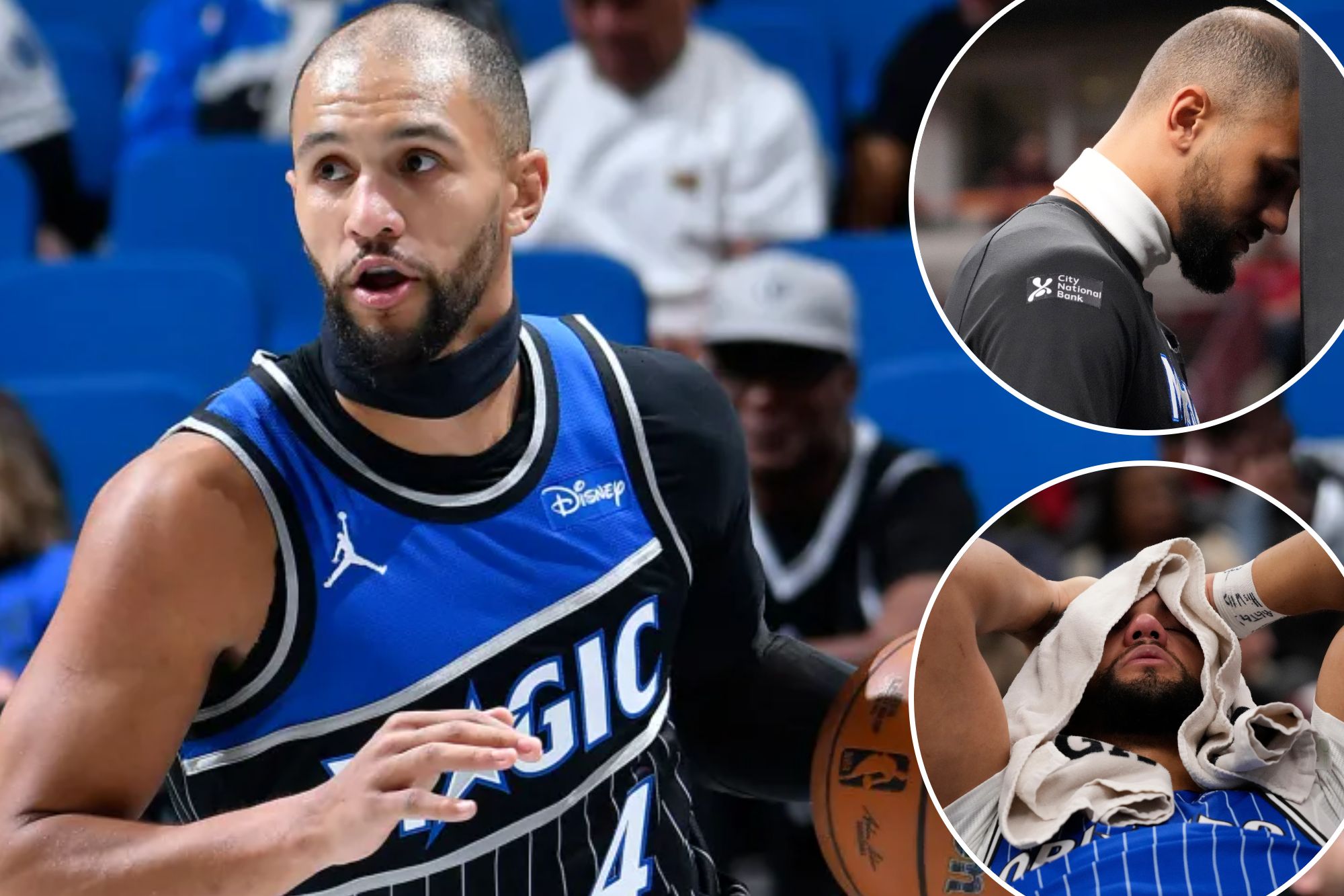 NBA bans Magic guard Jalen Suggs from wearing headband around his neck