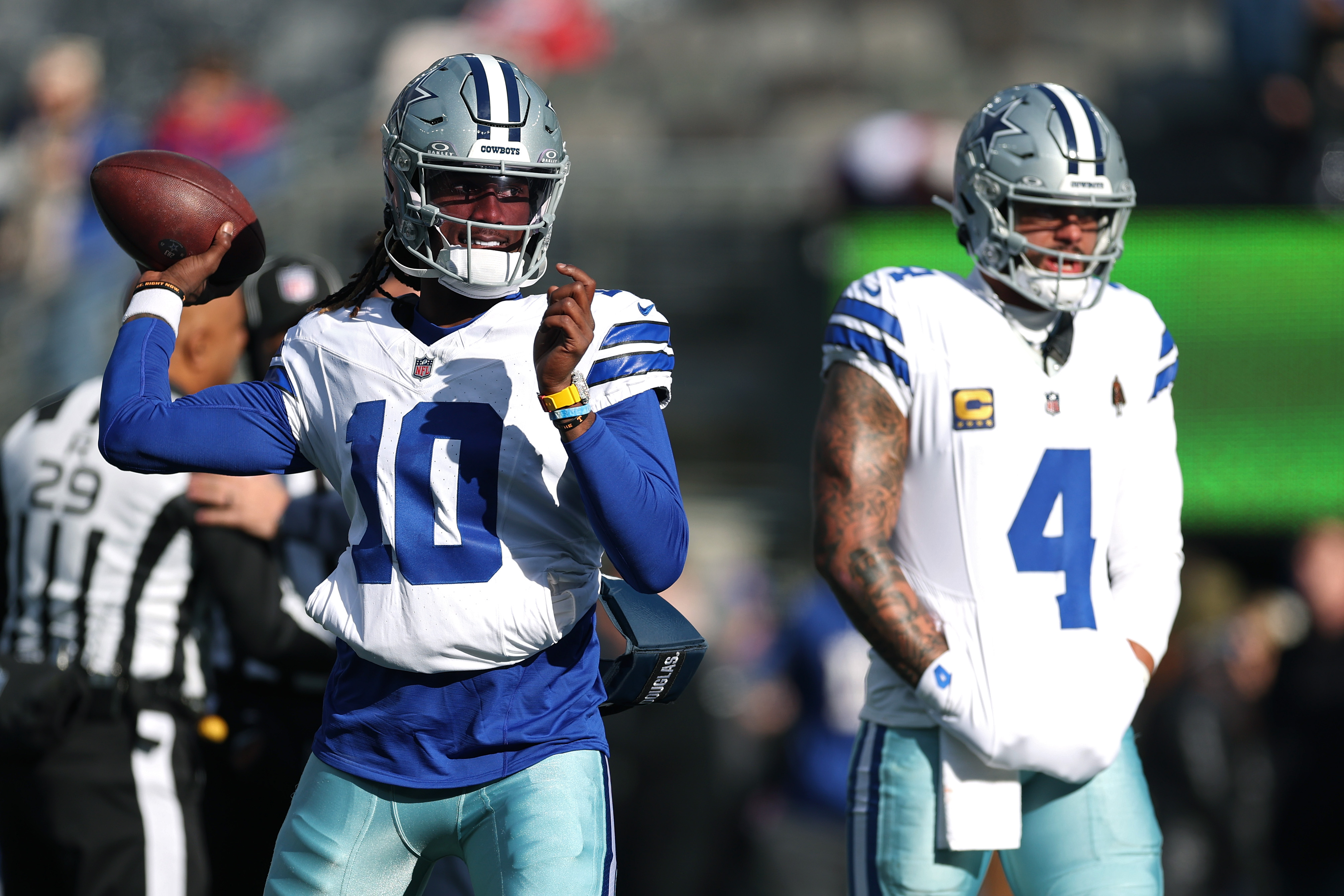 Cowboys vs. Giants first quarter recap: Dallas leads 10-6, Jaydon Blue ...