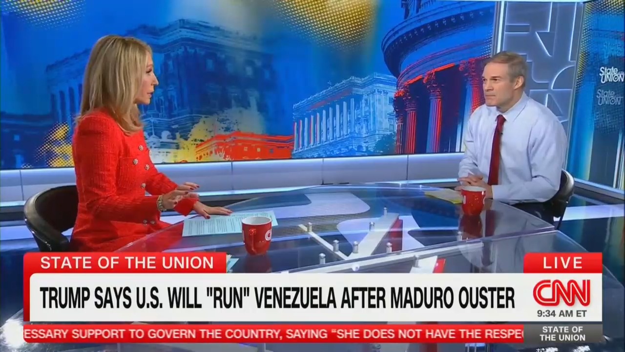 'Fentanyl doesn't come from Venezuela': CNN's Dana Bash bristles at Jim ...