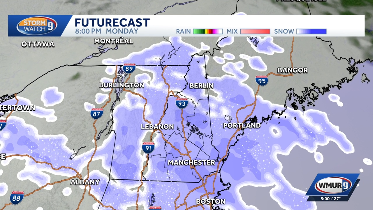 Tracking separate bouts of light snow, wintry mix this week in New ...