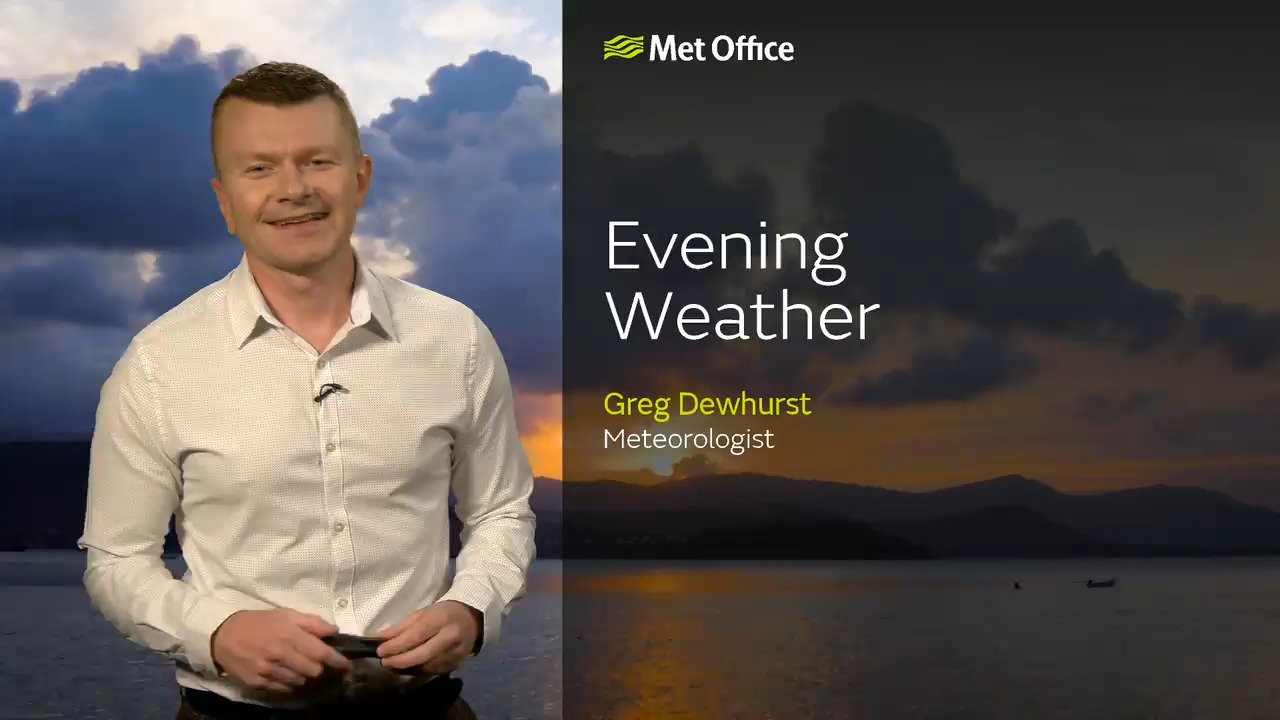Met Office Saturday evening weather forecast 25/10/2025