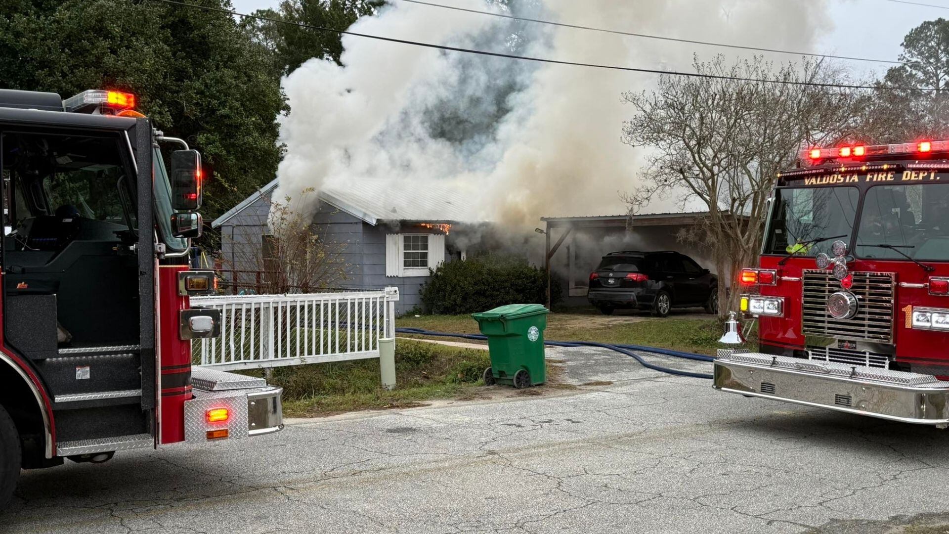 4 displaced in residential structure fire, Valdosta FD says