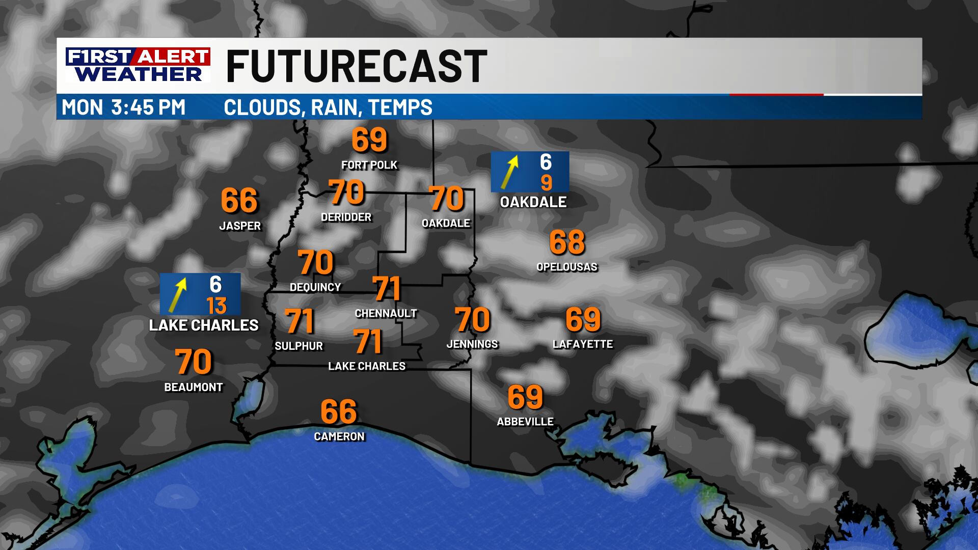 First alert forecast: Turning warmer and humid again this week