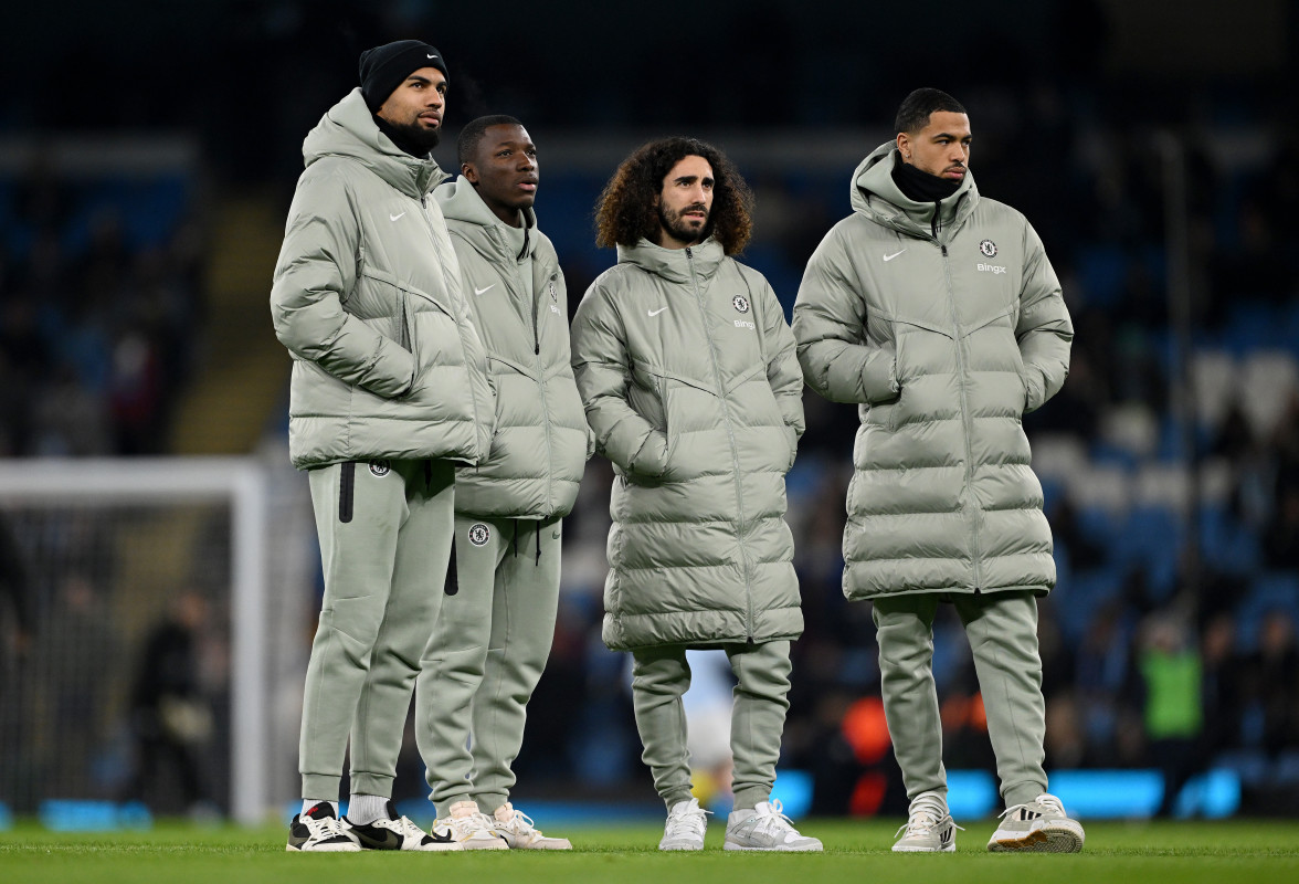 Why is Robert Sanchez not playing tonight for Chelsea vs Manchester City?