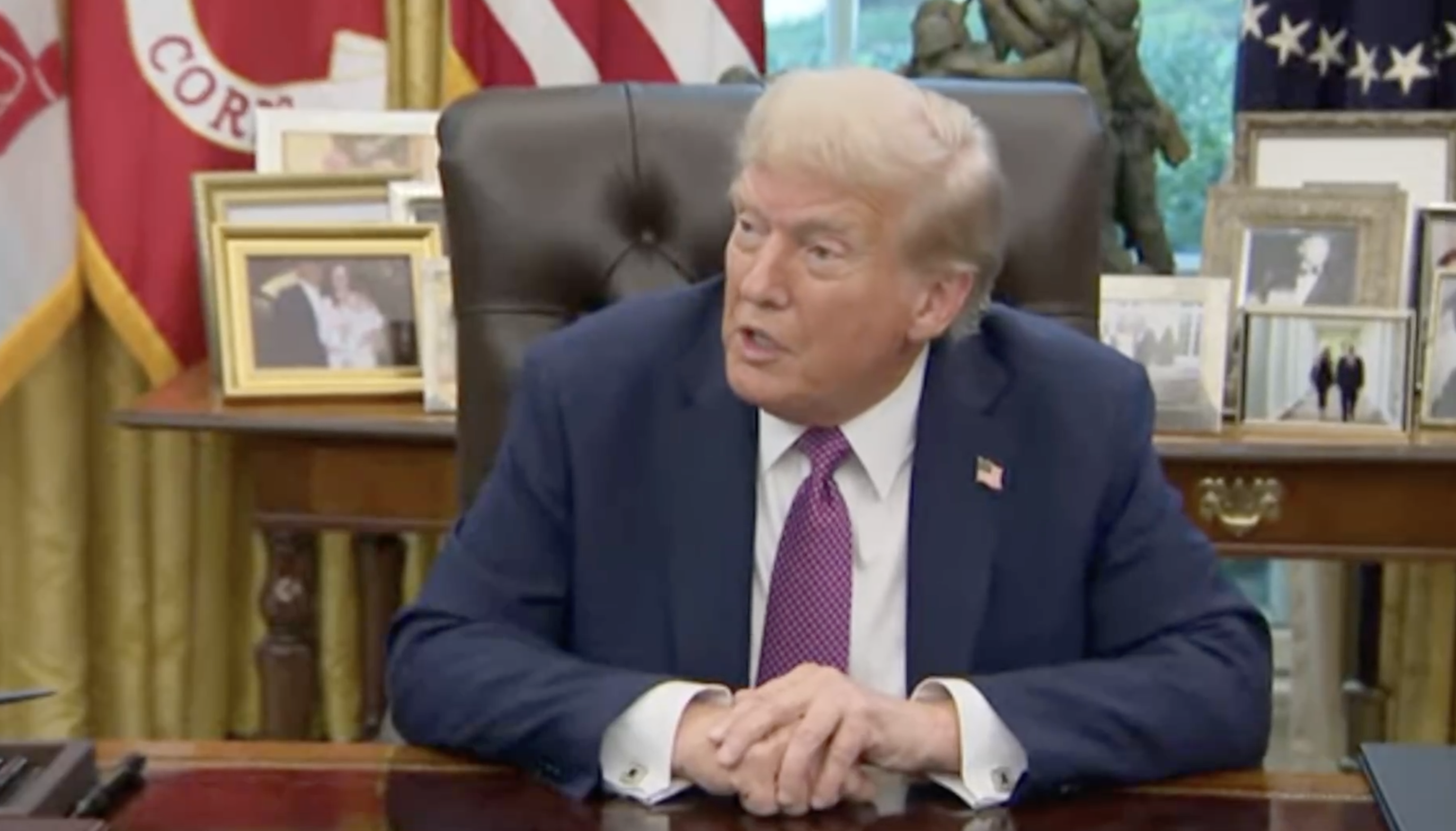 'We're not talking about that': When Trump lies with a straight face ...