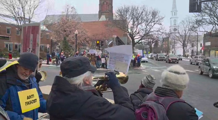 Vermont Democrats protest US military operation in Venezuela in ...
