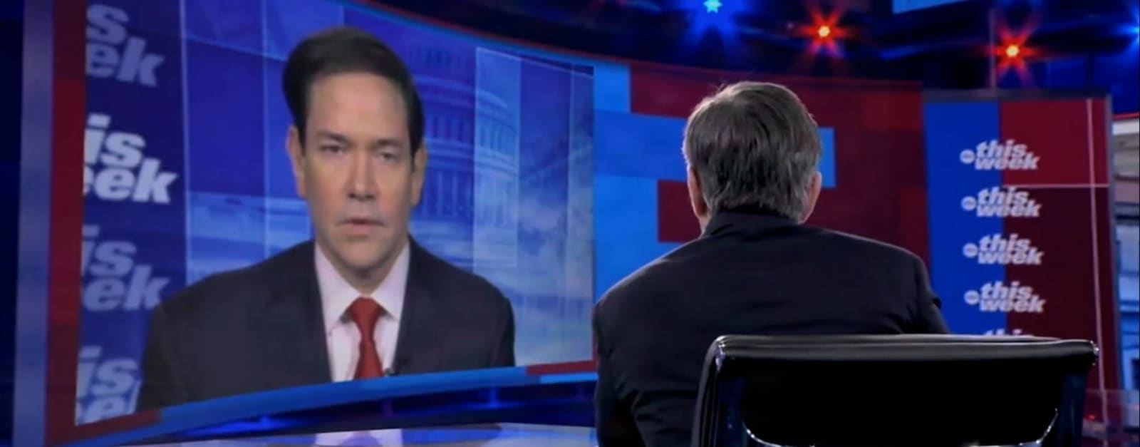 Marco Rubio visibly annoyed with George Stephanopoulos after host ...