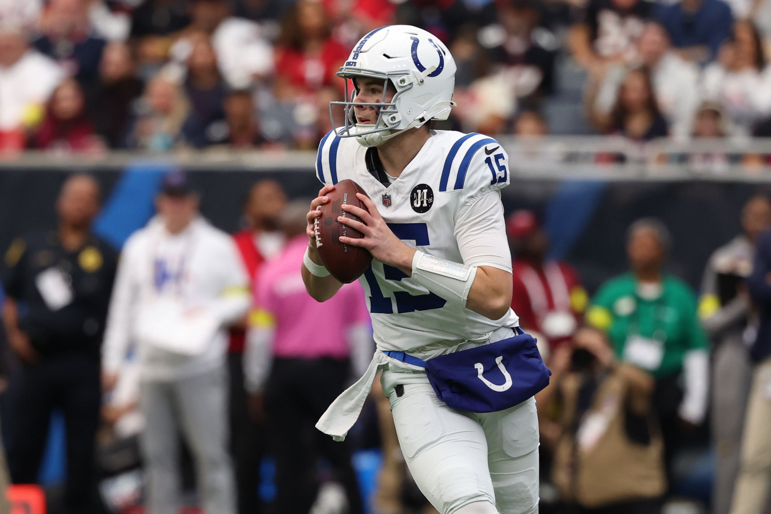 Rookie QB Riley Leonard's performance against Texans should leave Colts ...