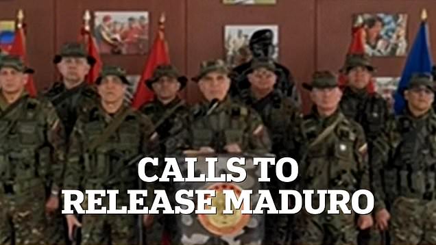 Venezuela in chaos as military calls for Maduro’s release