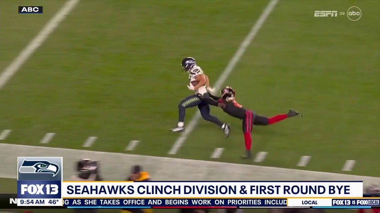 The road to the Superbowl runs the Seattle after Seahawks clinch top seed