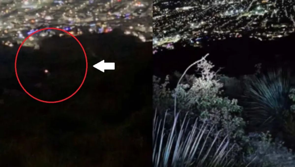 ¿Brujas en el Cerro de las Mitras? Senderistas graban misteriosas luces ...