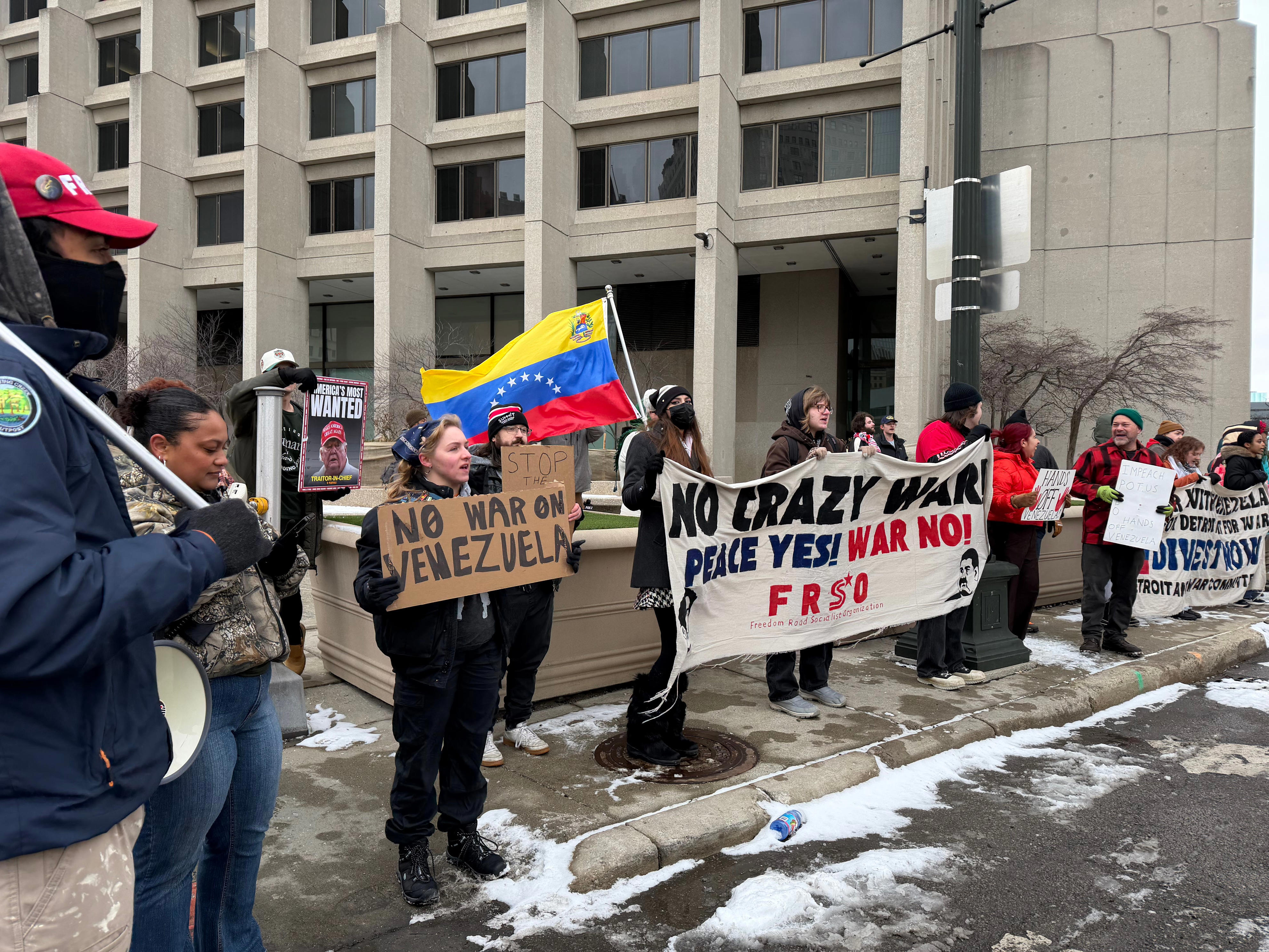 Grand Rapids protester arrested after TV interview. What are rights to ...