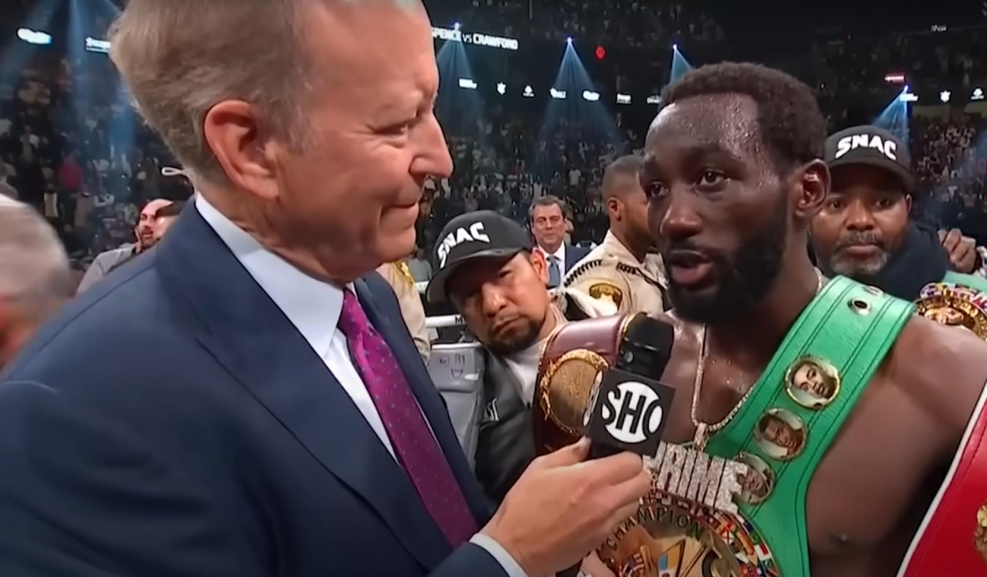 Terence Crawford refuses to switch to MMA: "They don’t pay enough"