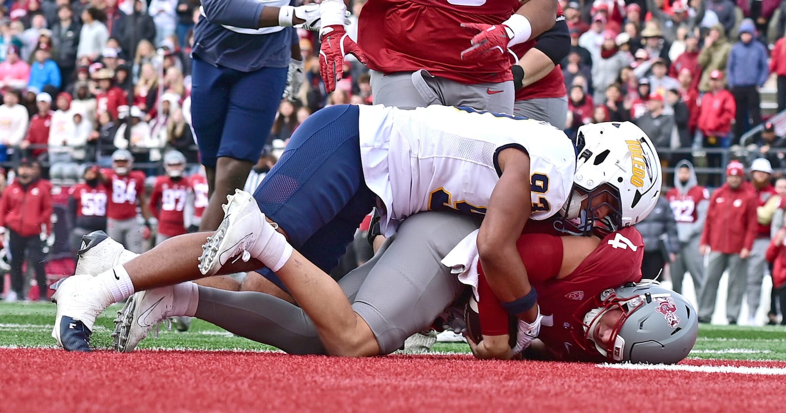 Rutgers football lands Toledo EDGE transfer Malachi Davis