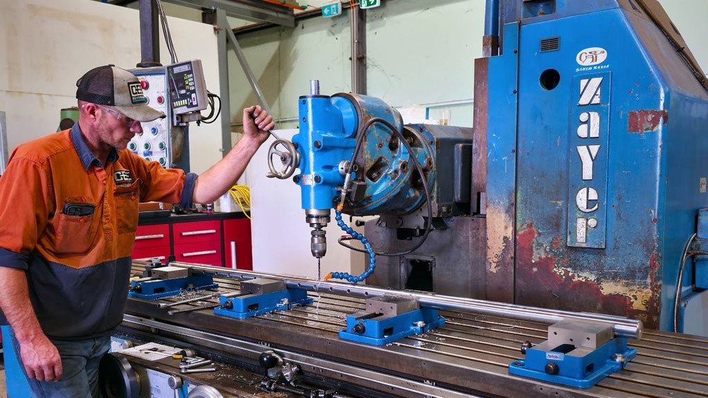 External weld repair using precision equipment