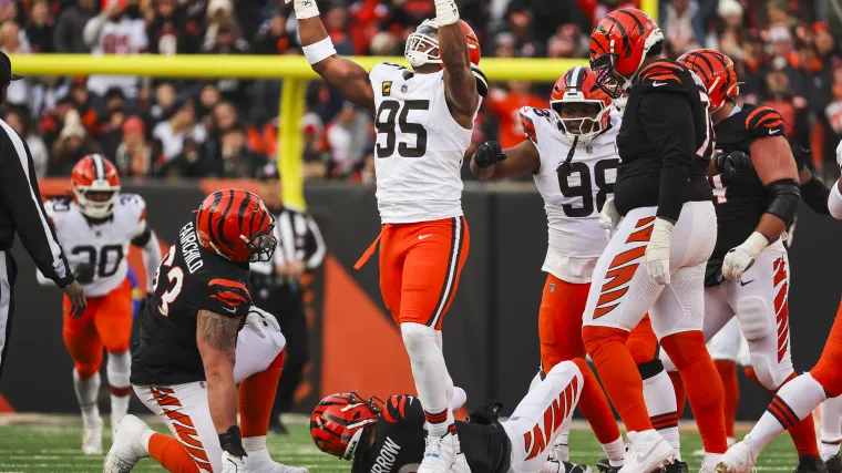 Myles Garrett live stats: Updated Browns vs. Bengals score, highlights ...