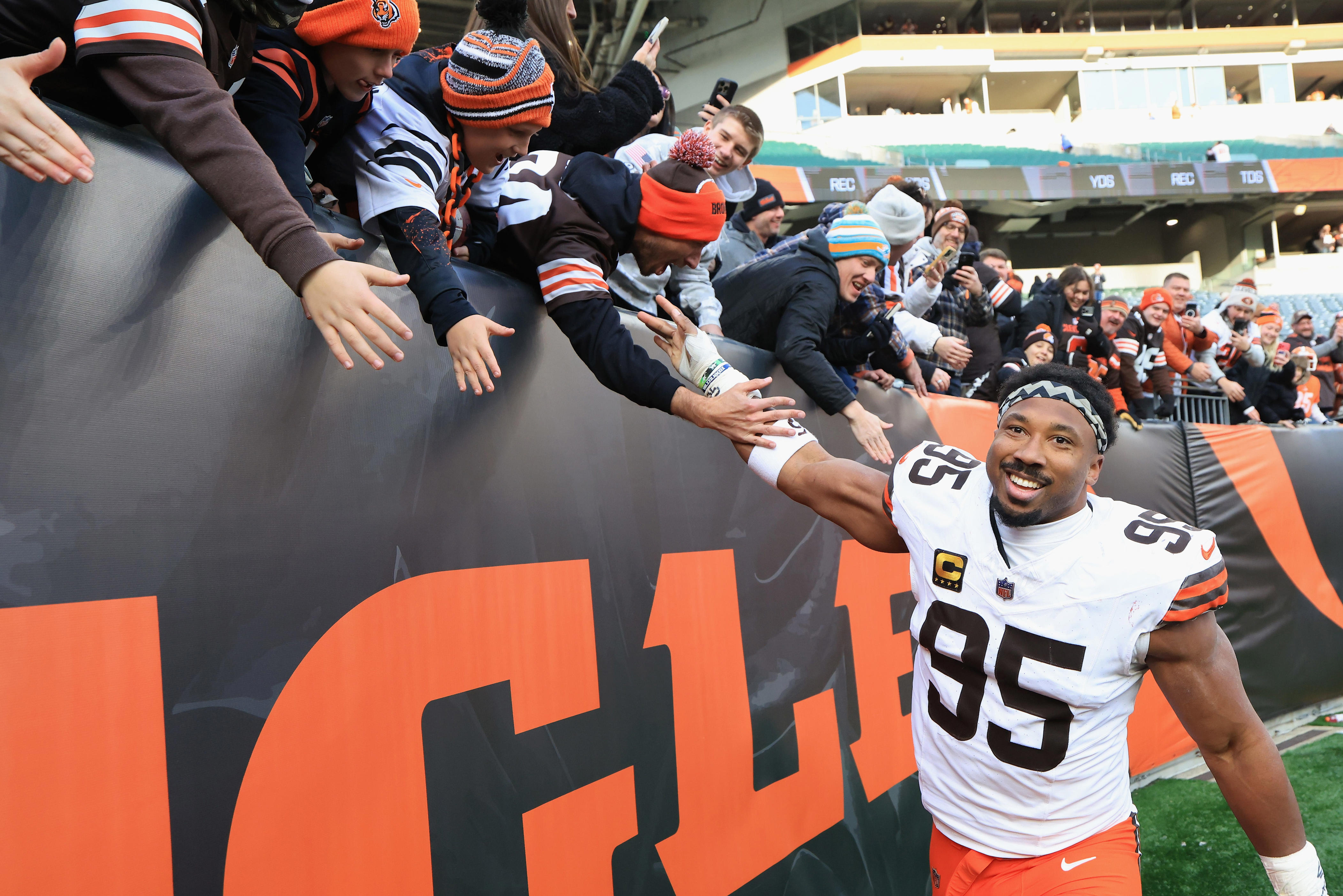 Myles Garrett shows dreams aren't always reality as he sets NFL sack mark