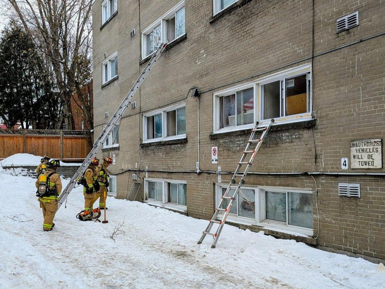 Ottawa fire crews called to St. Patrick Street apartment building