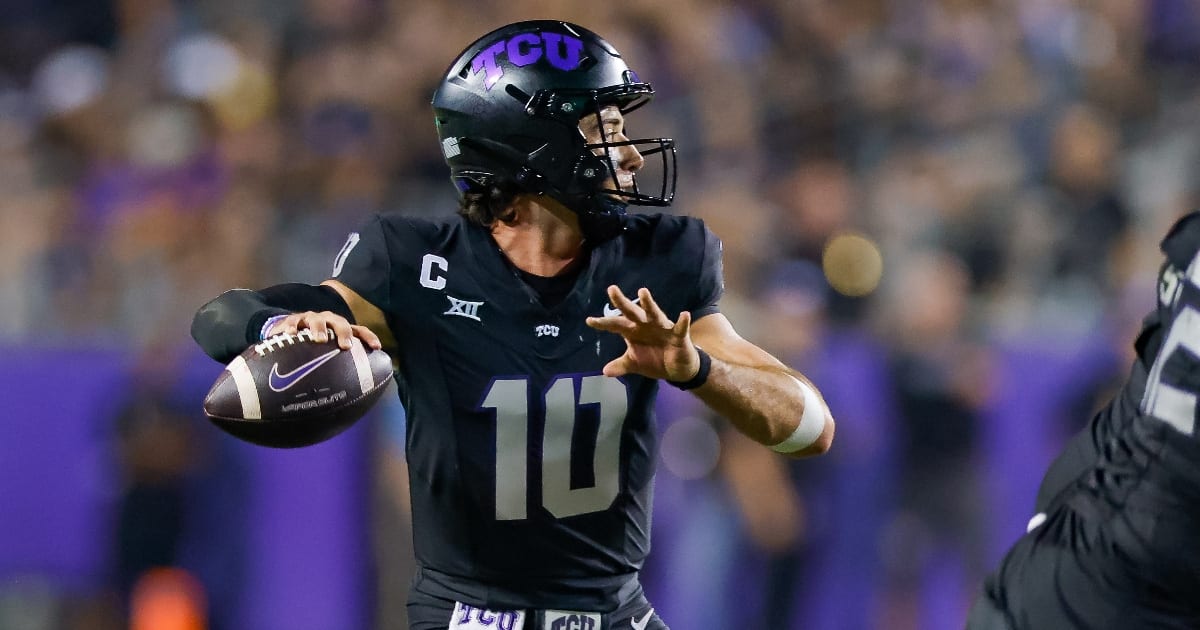 Indiana lands commitment from TCU QB transfer Josh Hoover