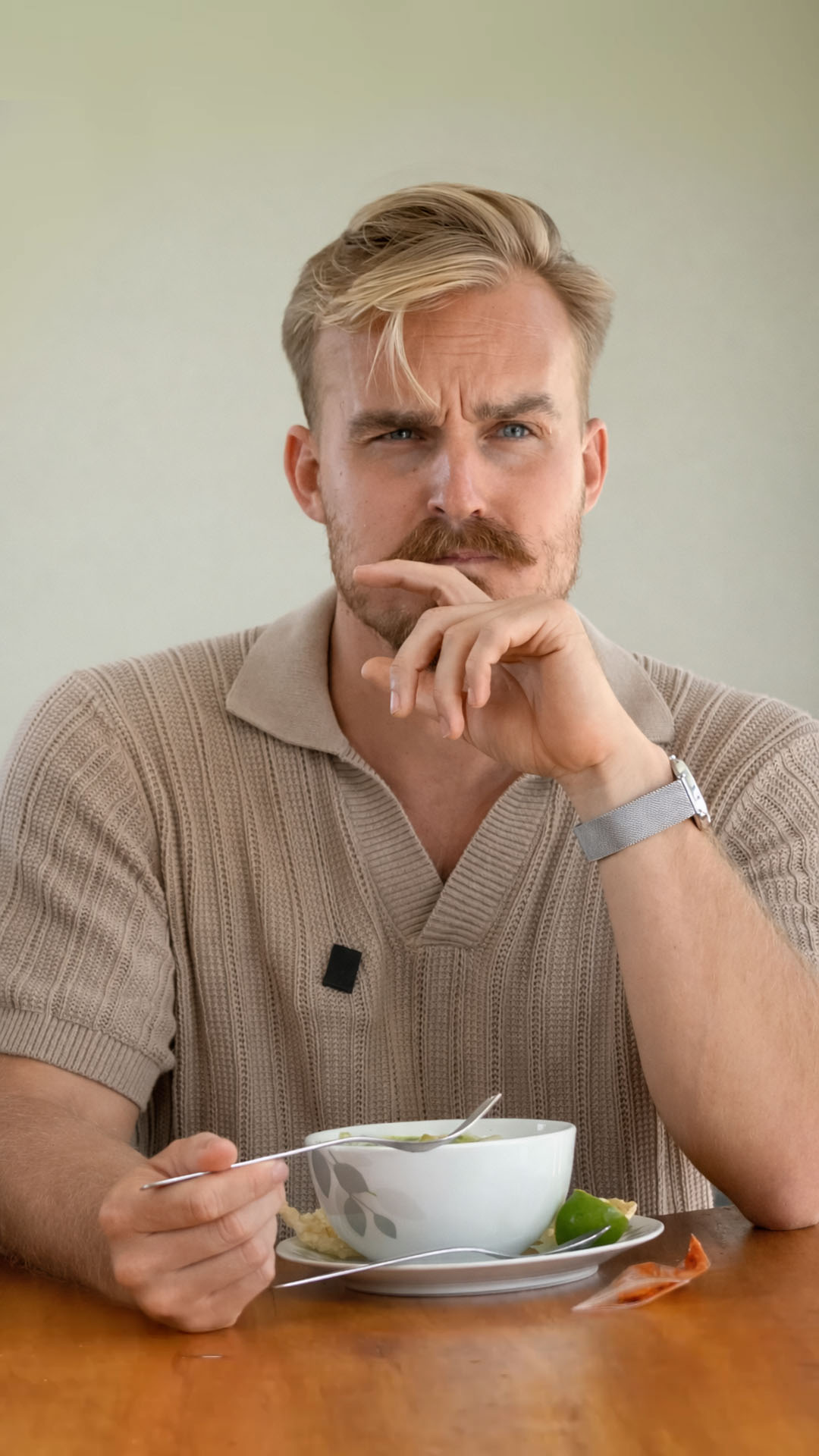 Trying Soto Ayam for the first time